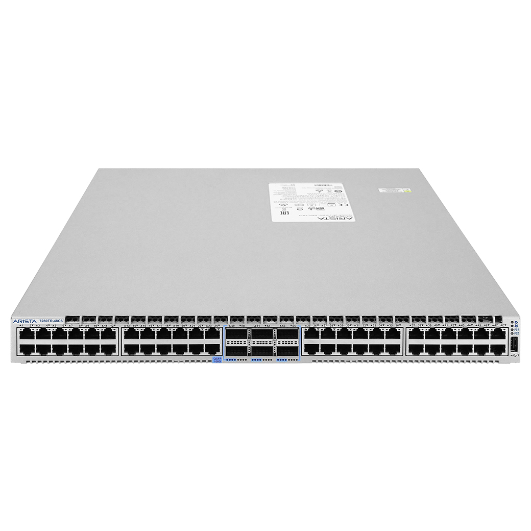 DCS-7280TR-48C6-F | Arista Switch | 7280R Series - NetworkTigers