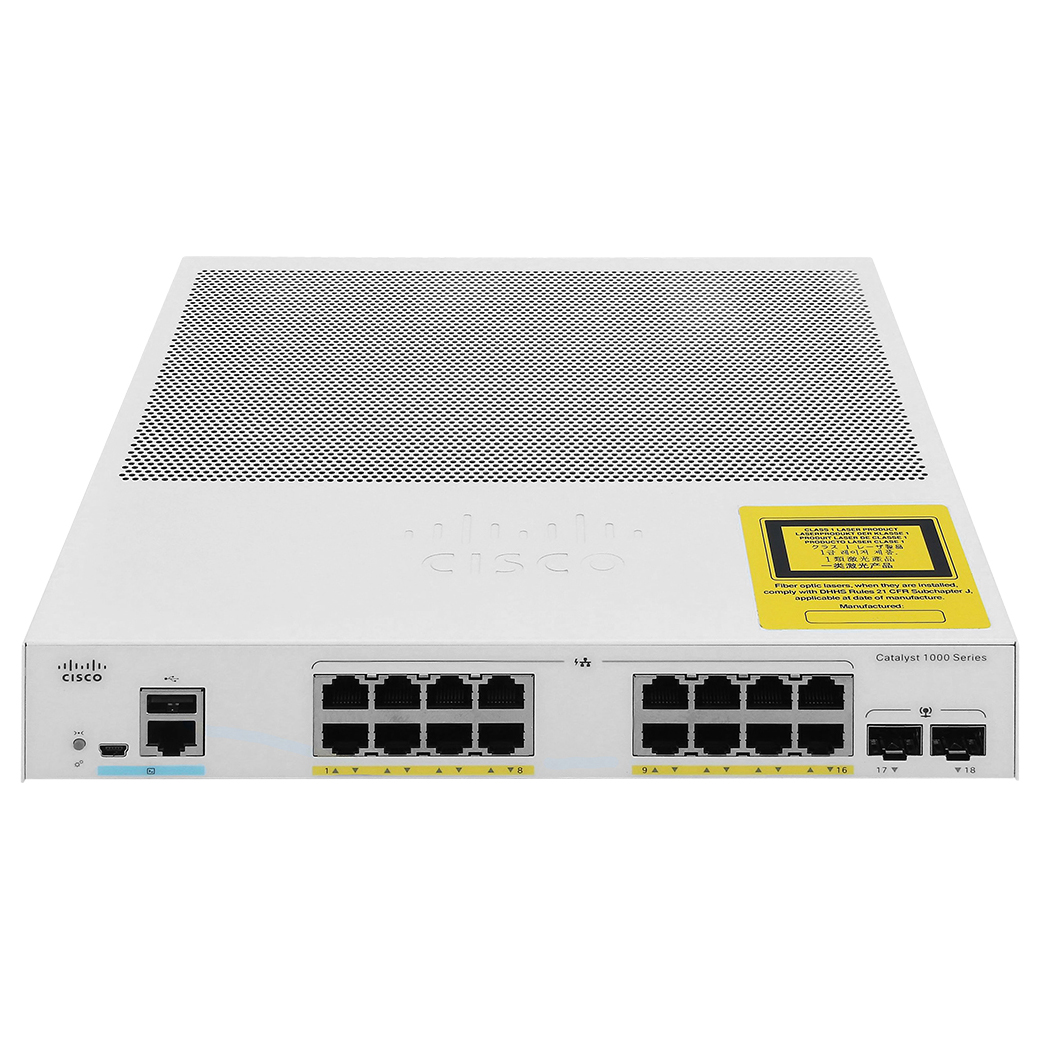 C1000-16FP-2G-L | Cisco Switch | Catalyst 1000 Series – NetworkTigers