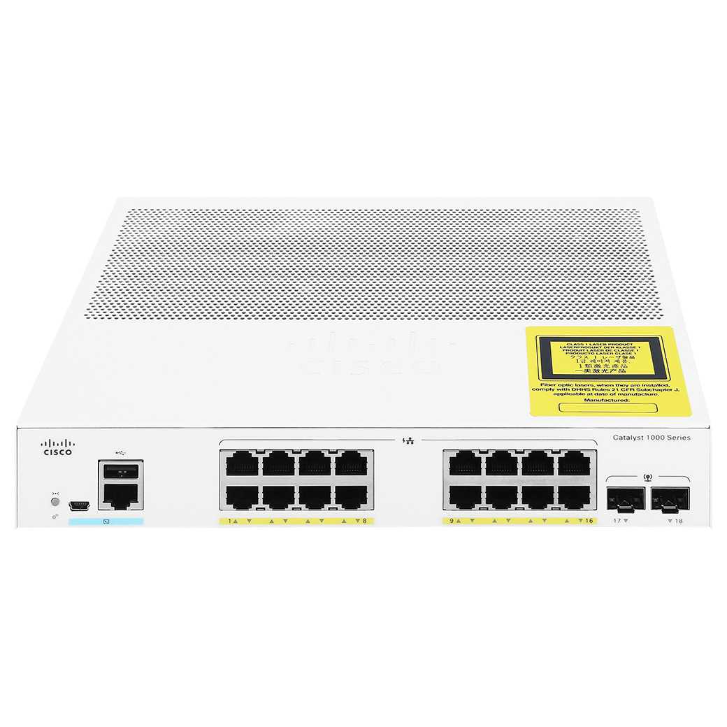 C1000-16P-E-2G-L | Cisco Switch | Catalyst 1000 Series – NetworkTigers