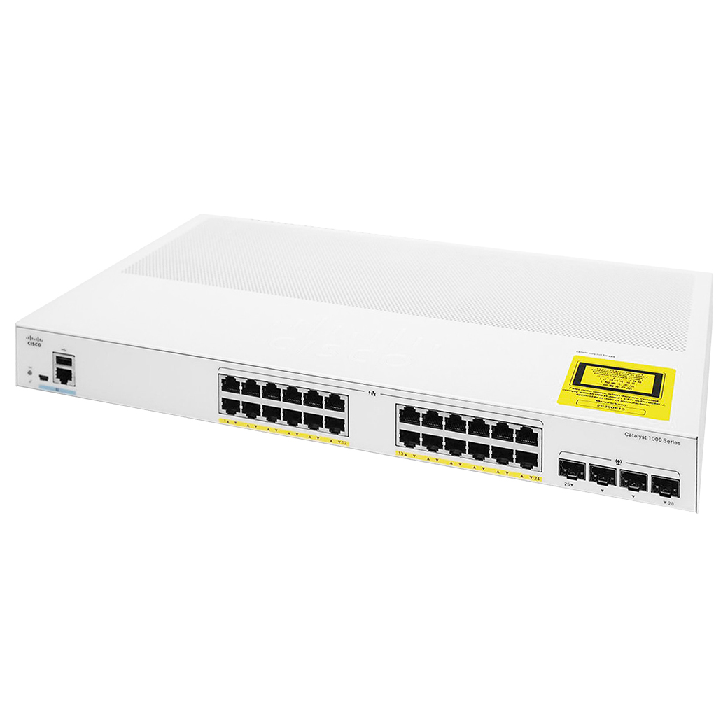 C1000-24P-4X-L | Cisco Switch | Catalyst 1000 Series – NetworkTigers