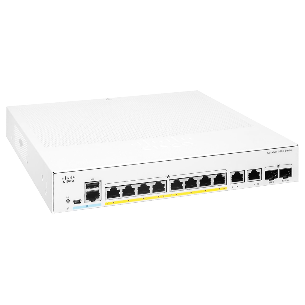 C1000-8P-2G-L | Cisco Switch | Catalyst 1000 Series – NetworkTigers