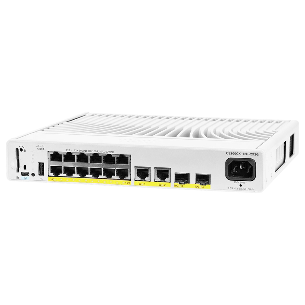 C9200CX-12P-2X2G-A | Cisco Switch | Catalyst 9200CX Series – NetworkTigers