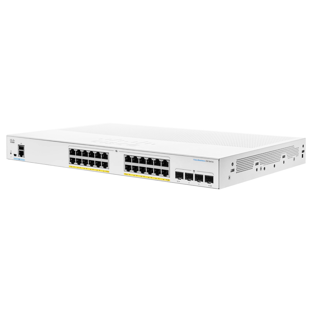 CBS250-24P-4G-NA | Cisco Switch | Business 250 Series – NetworkTigers