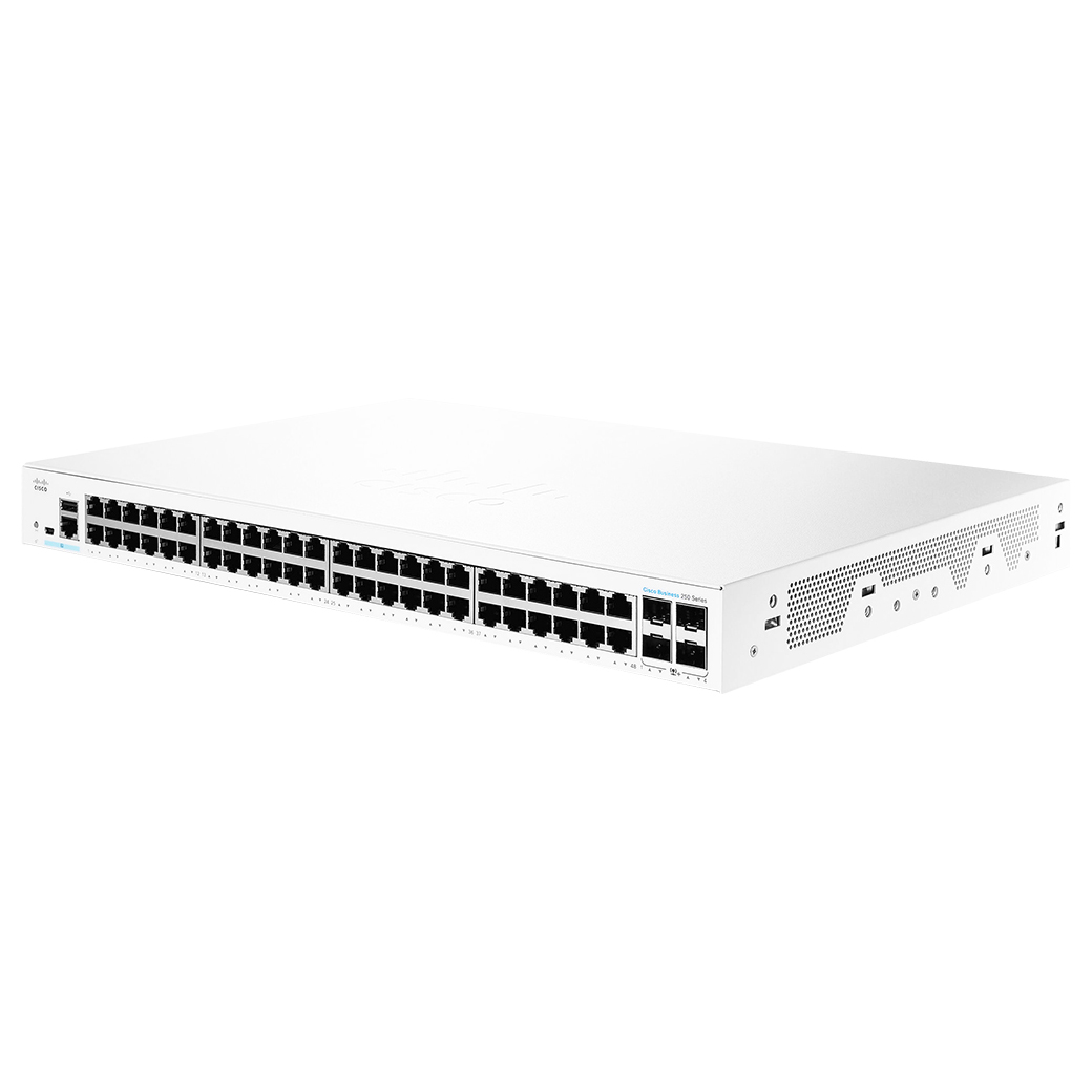 CBS250-48T-4X-NA | Cisco Switch | Business 250 Series – NetworkTigers