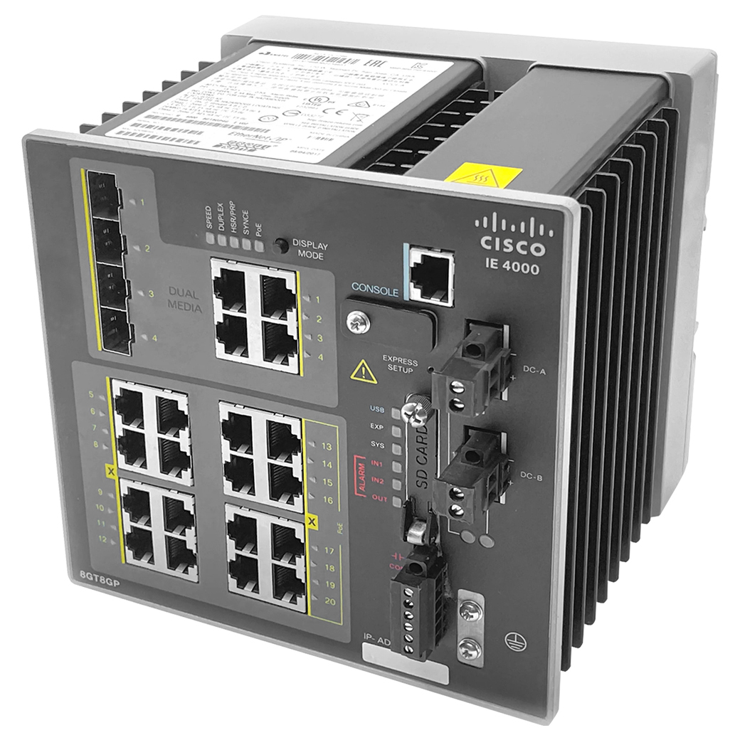 IE-4000-8GT8GP4G-E | Cisco Switch | Industrial Ethernet 4000 Series ...