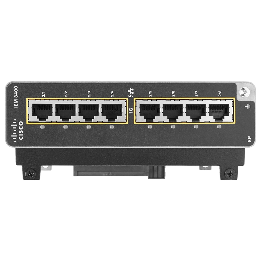 IEM-3400-8P | Cisco Module | Catalyst IE3300 Rugged Series – NetworkTigers
