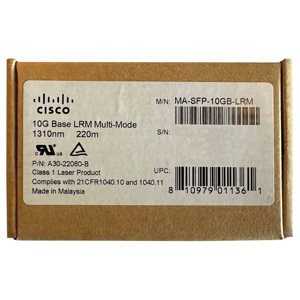 MA-SFP-10GB-LRM | Cisco SFP+ | BASE-LRM 10 Gigabit - new – NetworkTigers