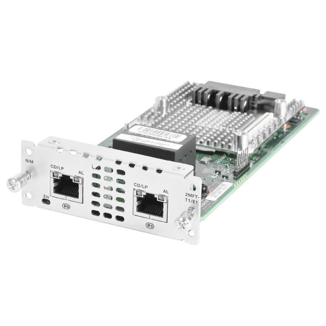 NIM-2MFT-T1/E1 | Cisco Module | ISR 4000 Series - NetworkTigers