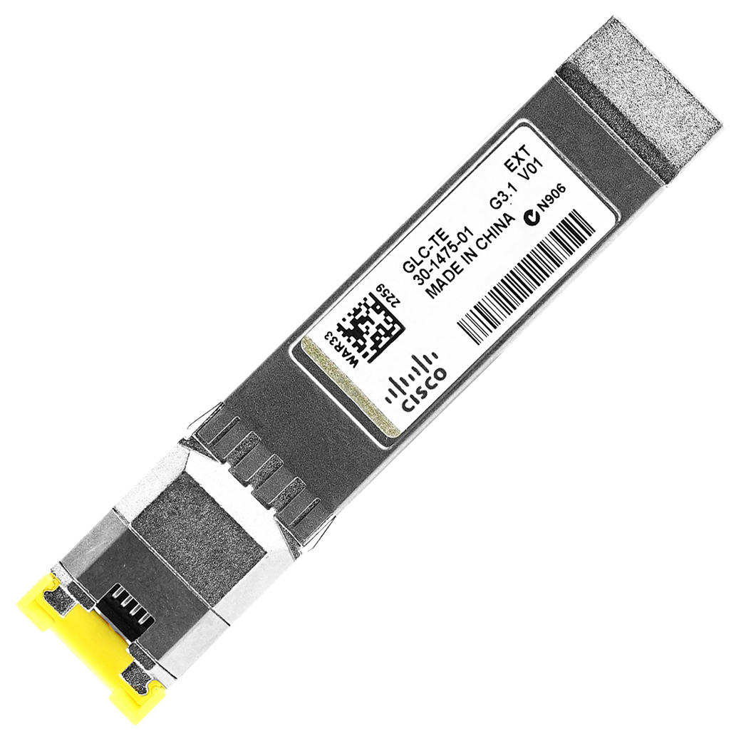 GLC-TE | Cisco SFP | BASE-T 1 Gigabit - NetworkTigers