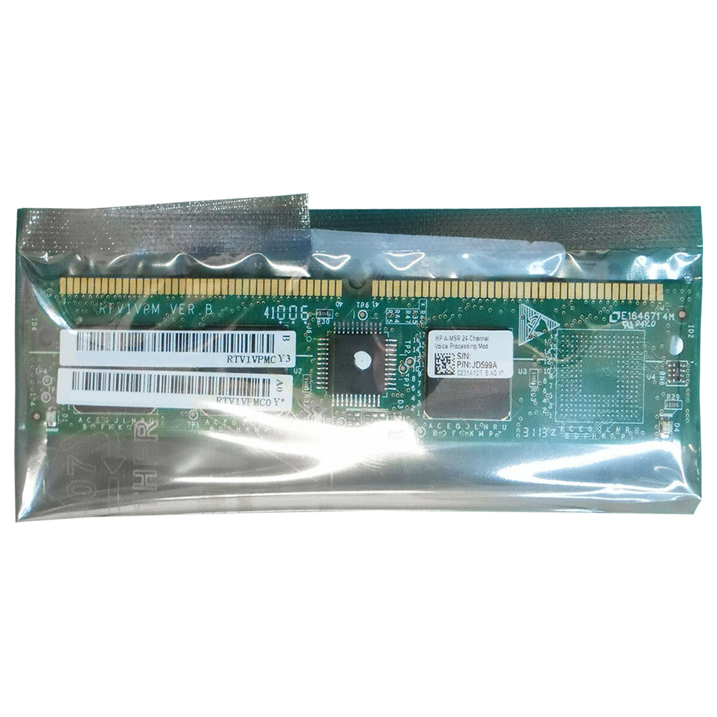 JD599A | HPE PVDM | Voice Processor Module - new - NetworkTigers