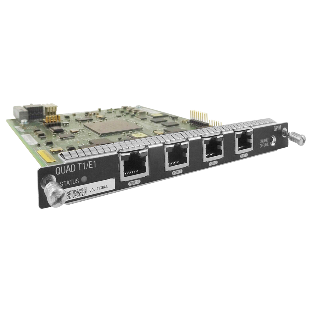 SRX-GP-QUAD-T1-E1 | Juniper Module | SRX Series - NetworkTigers