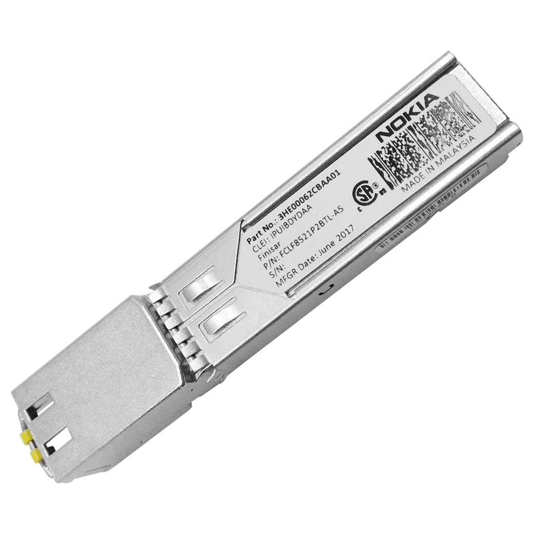 3HE00062CBAA01 | Nokia Transceiver | BASE-T 1 Gigabit – NetworkTigers