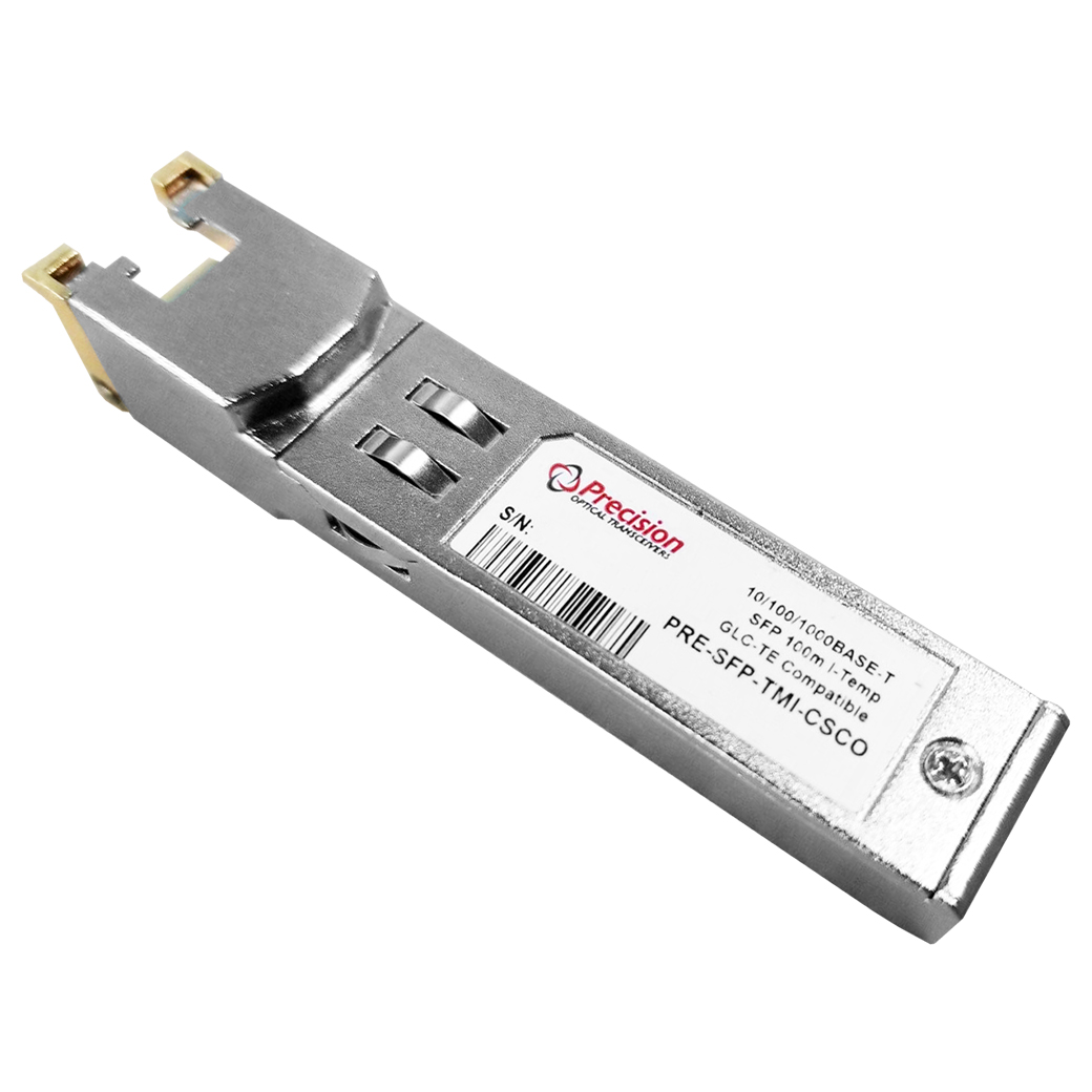 PRE-SFP-TMI-CSCO | PRECISION SFP | 1 Gigabit BASE-T – NetworkTigers